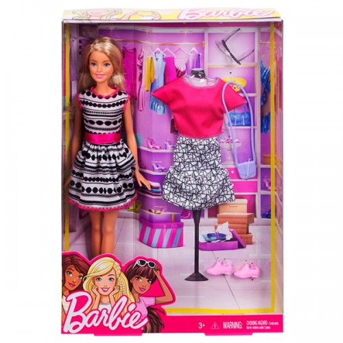 Barbie lutka i fashion set 19868