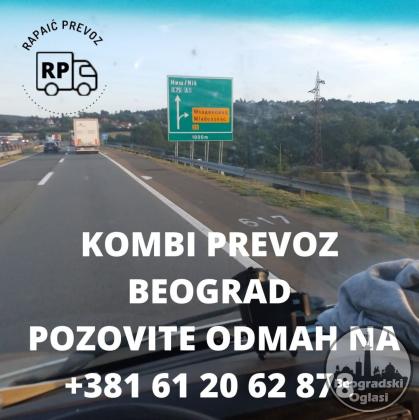 Kombi prevoz Beograd – Prevoz i selidbe Rapaić