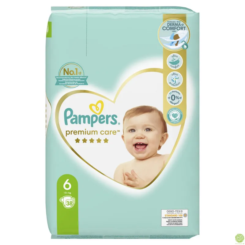 PAMPERS PELENE PREMIUM 6 38 kom.