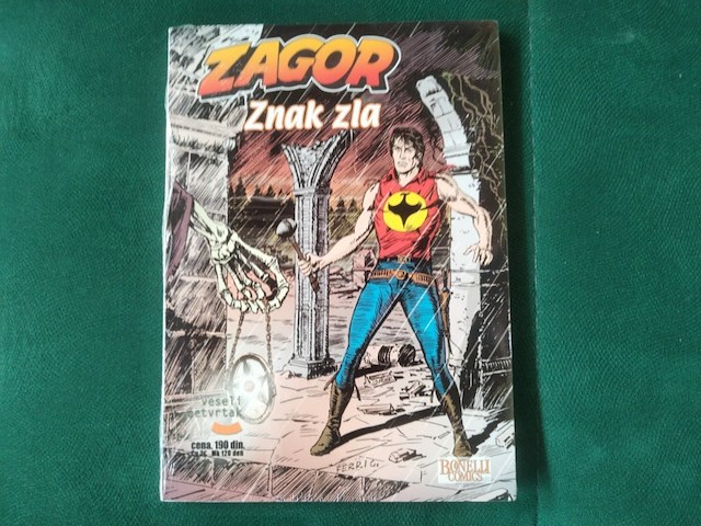 Zagor 51 Znak zla 150 U celofanu