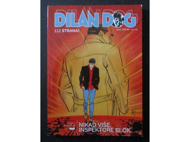 Dylan Dog-Nikad Vise Inspektore Blok Br.129 (2017)