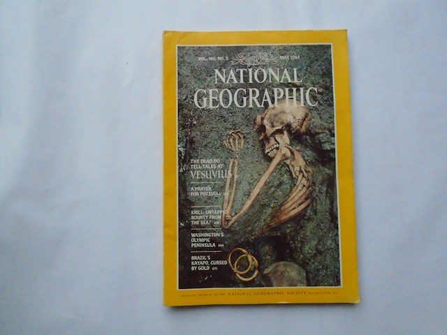 National geographic ENG maj 84, Vezuv