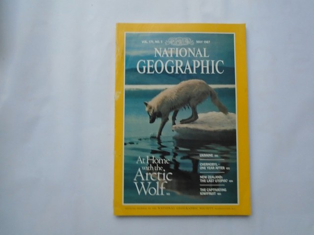 National geographic ENG maj 87, Ukrajina, Arctic wolf
