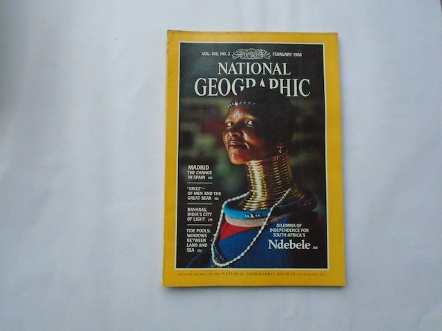 National geographic ENG feb 86, Madrid, Ndebele