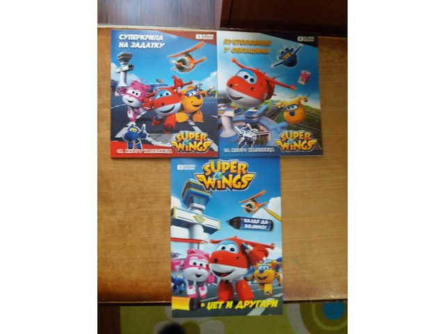 Super wings - Super krila - price, nalepnice i bojanka