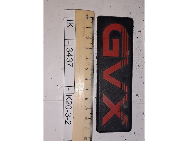 Znak GVX	IK	-	3437	-	K20-3-2