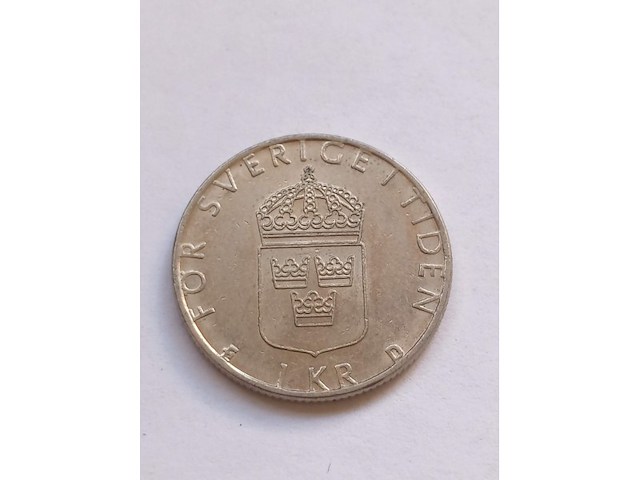 1 Kruna 1990.g - Švedska - LEPA Kovanica -