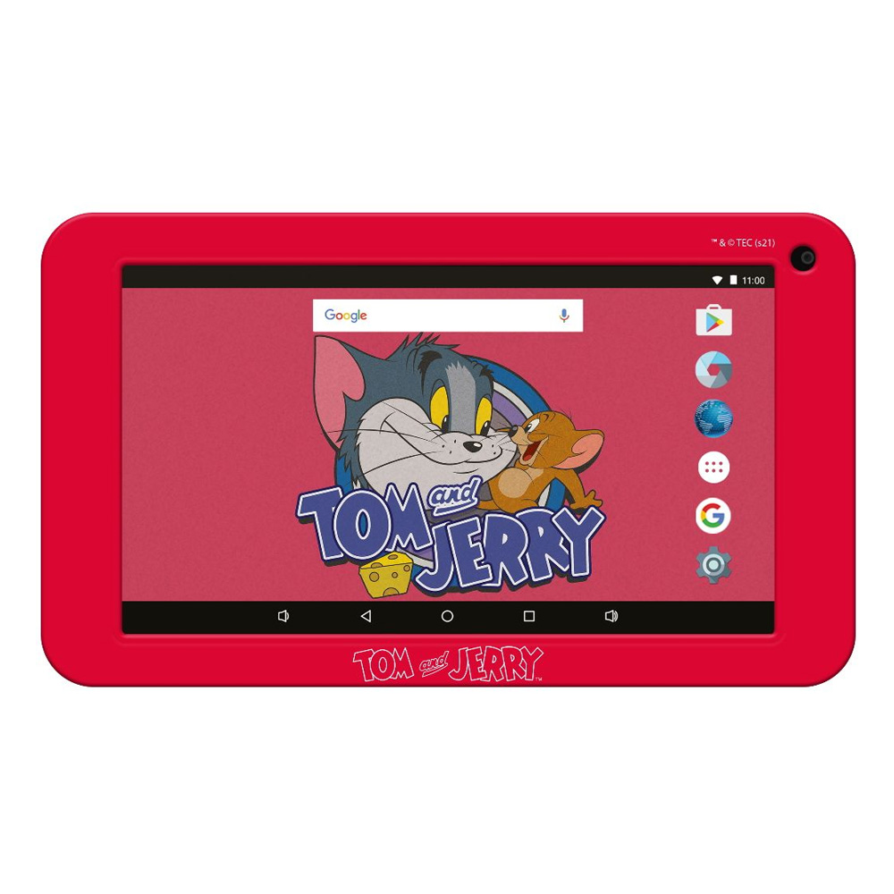 eSTAR Themed Tablet Tom&Jerry 7399 HD 7"/QC 1.3GHz/2GB/16GB/WiFi/0.3MP/crvena