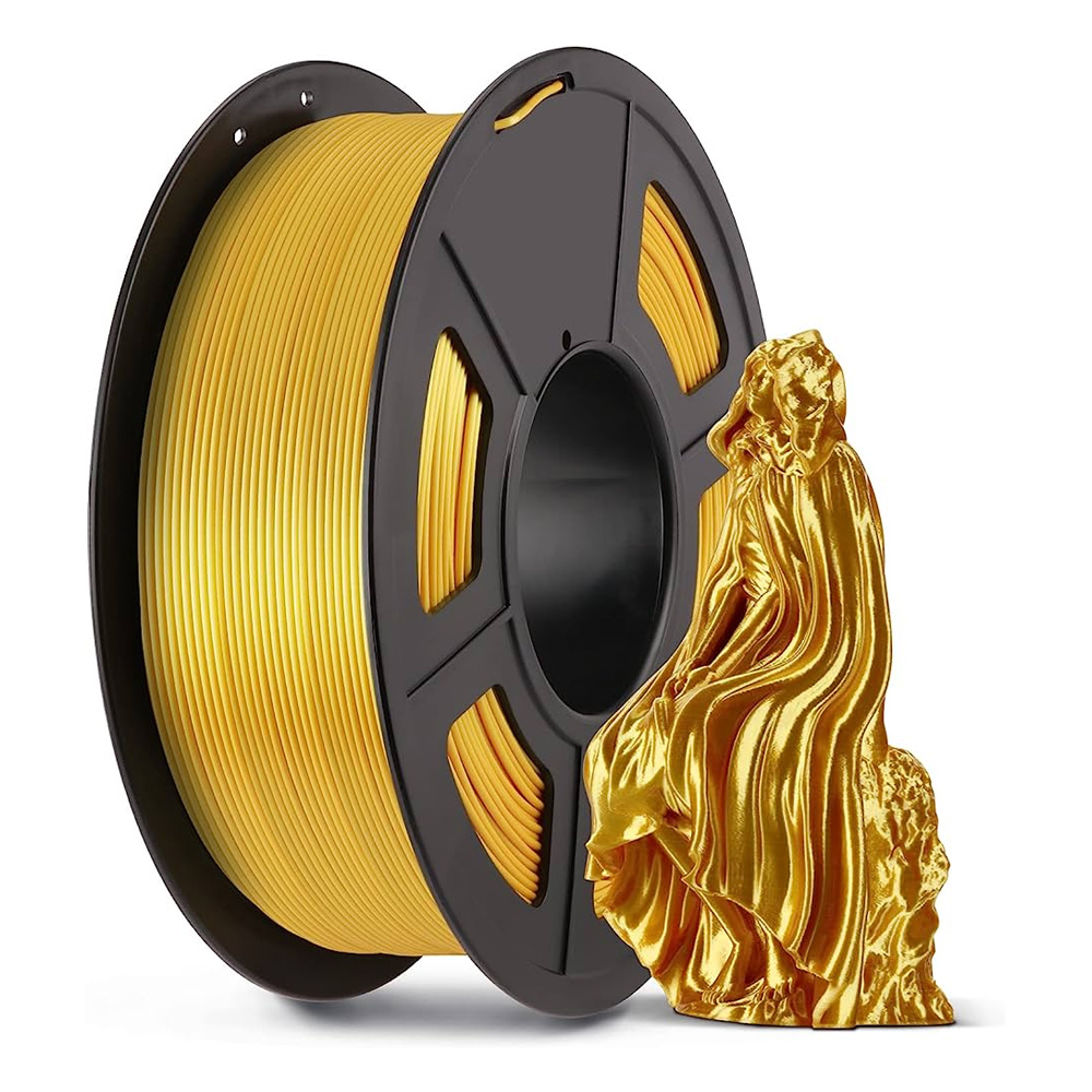 Silk PLA Filament 1000g Light Gold