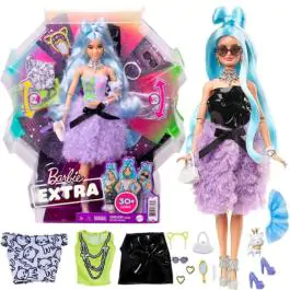 Barbie Extra sa ljubimcem, priborom i dodatnom garderobom