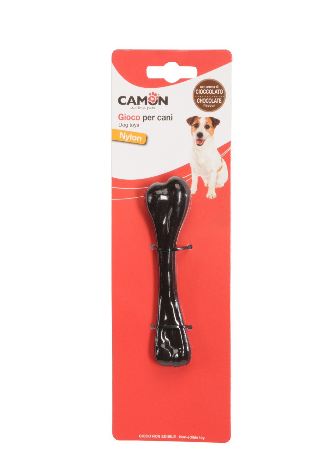 Camon Dog Kost sa ukusom čokolade 13cm igračka