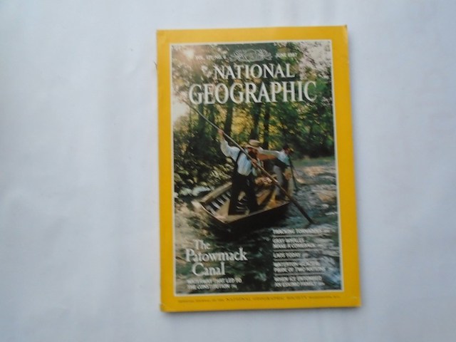 National geographic ENG jun 87, The Patowmack  canal