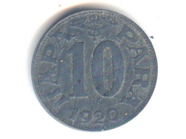 10 para 1920