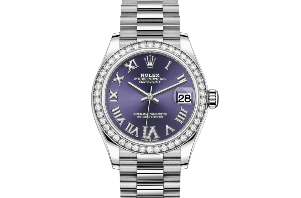 Rolex
DATEJUST 31
Oyster, 31 mm, white gold and diamonds
M278289RBR-0019