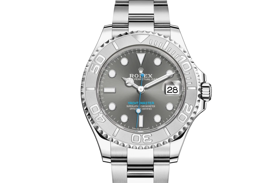 Rolex
YACHT-MASTER 37
Oyster, 37 mm, Oystersteel and platinum
M268622-0002