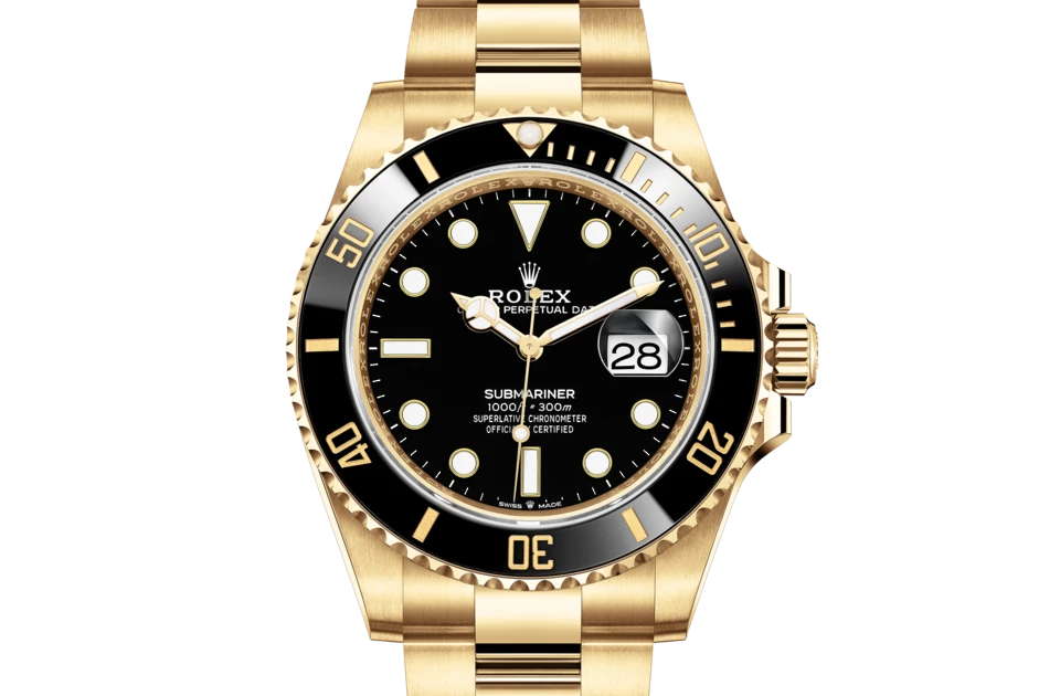 Rolex
SUBMARINER DATE
Oyster, 41 mm, yellow gold
M126618LN-0002