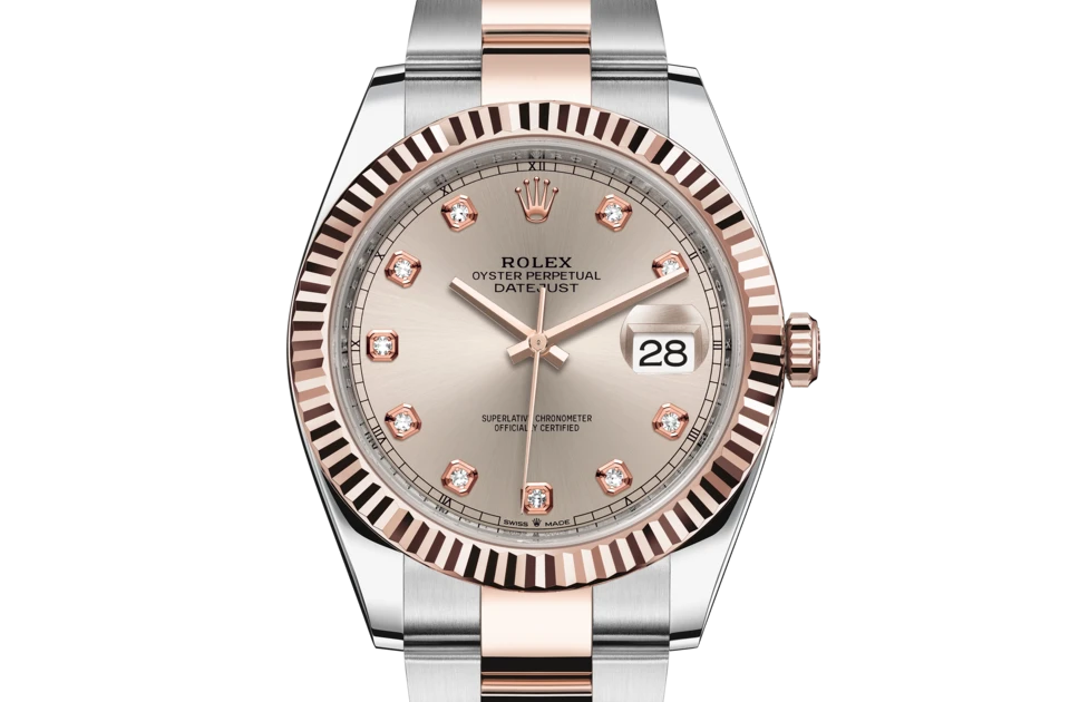 Rolex
DATEJUST 41
Oyster, 41 mm, Oystersteel and Everose gold
M126331-0007