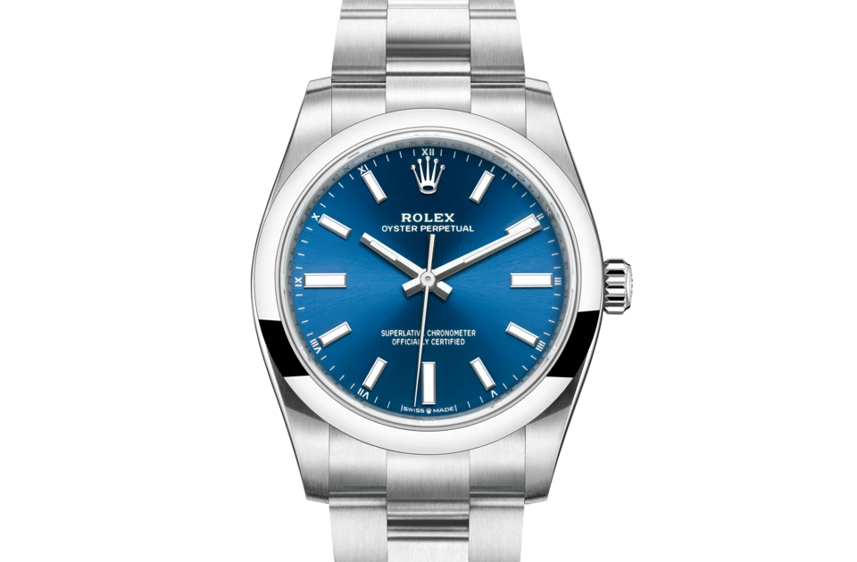 Rolex
OYSTER PERPETUAL 34
Oyster, 34 mm, Oystersteel
M124200-0003