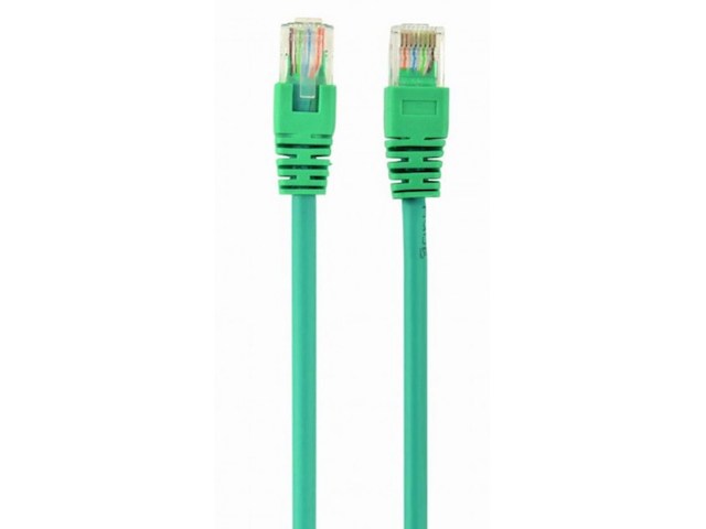 PP12-1.5M/G Gembird  Mrezni kabl, CAT5e UTP Patch cord 1.5m green