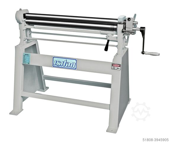 3- roll sheet rolling machine with manual drive
SAHINLER R 1270 x 75 1270 mm x 1 ,5 mm