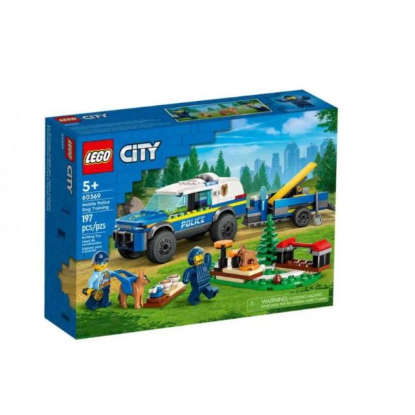 LEGO 60369 City mobile police dog training