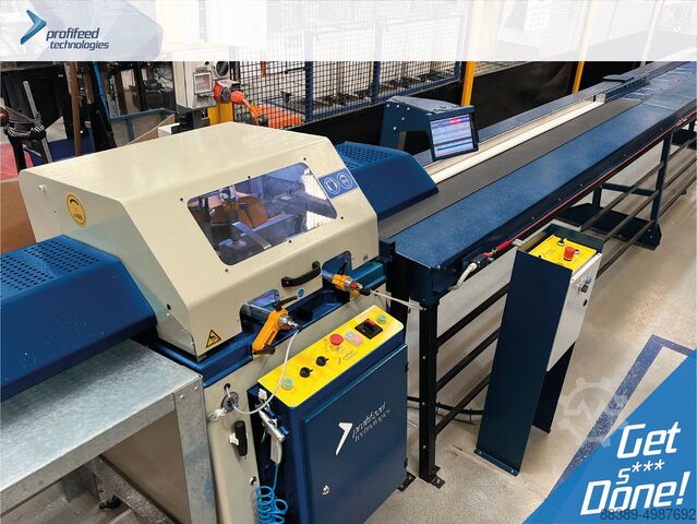 Potpuno automatski optimizator testera 7.5m
ProfiFeed Technologies A420 Fully Automatic Aluminium Saw
