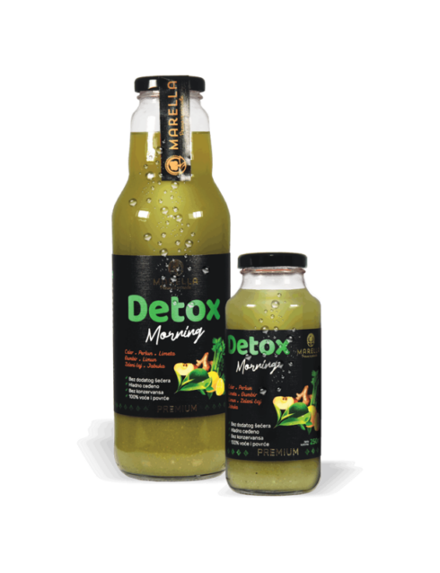 Detox morning sok 750ml Marella