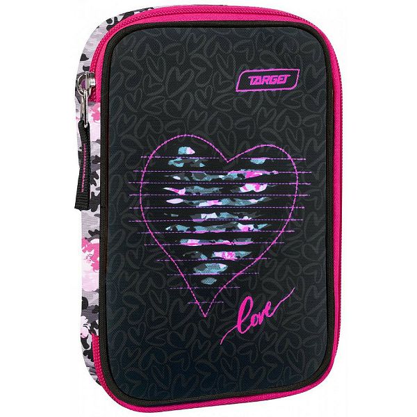 Pernica MULTY RIPPED HEART puna 1 zip 2 preklopa 27184, Target