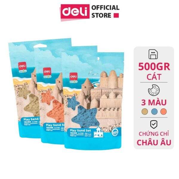 Kinetički pesak 500g NARANDŽASTI 67868 CORAL, DELI