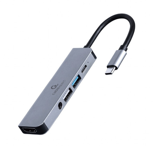 Docking station Cablexpert A-CM-COMBO5-02 USB-C - HDMI2xUSBPDAudio