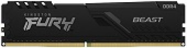 DDR4 16GB (2x 8GB) 3600MHz [FURY BEAST], Non-ECC UDIMM, CL17 1.35V, 288-Pin 1Rx8, Memory kit, w/Heatsink ( KF436C17BBK2/16 )