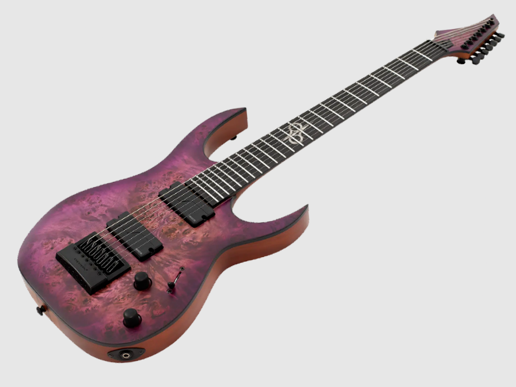 SOLAR GUITARS S1.7 APP POPLAR PURPLE BURST MATTE