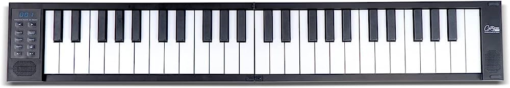 Carry on Folding Piano 49 Touch crna