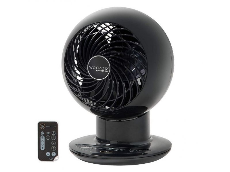 Woozoo Ohyama ventilator stoni na daljinski PCF-SC15T Crni