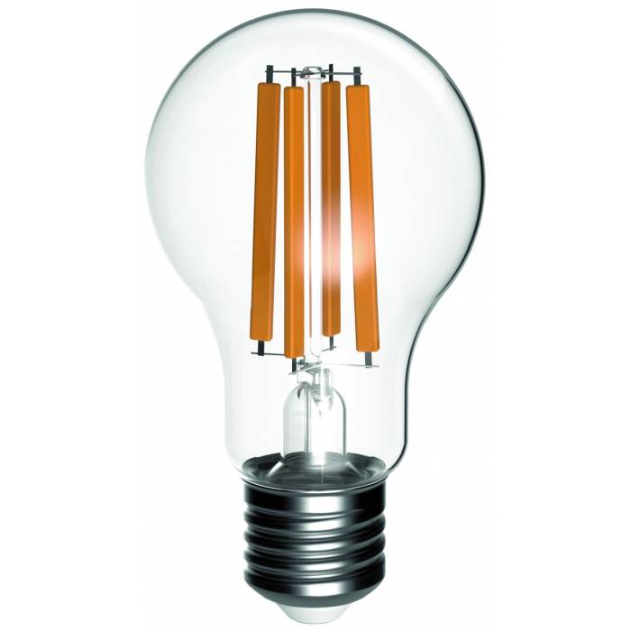 LED Filament lopta 9.5W E27 A60 NW 4000K 1521lm