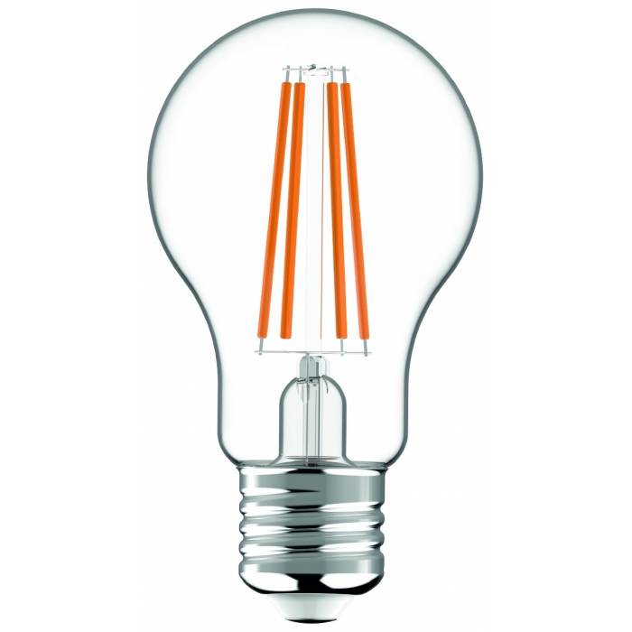 LED Filament lopta 6.6W E27 A60 WW 2700K 1060lm