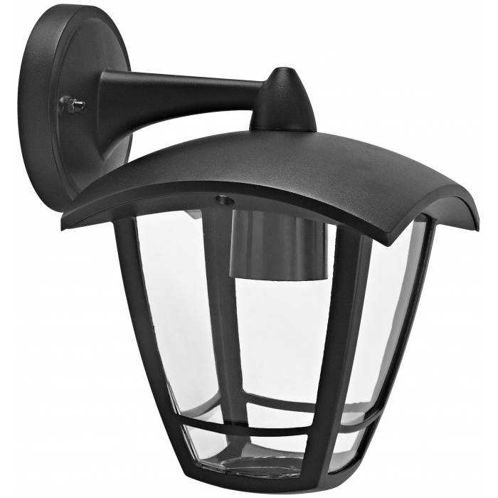 Spoljna zidna lampa Aria-D 1xE27 Crna IP44