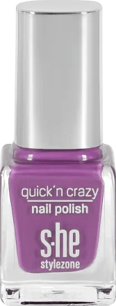 s-he colour&style
quick'n crazy lak za nokte – 323/665, 6 ml