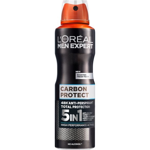 L’Oreal Paris Men Expert Carbon Protect Dezodorans u spreju 150 ml