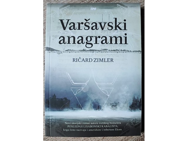 Ričard Zimler - Varšavski anagrami