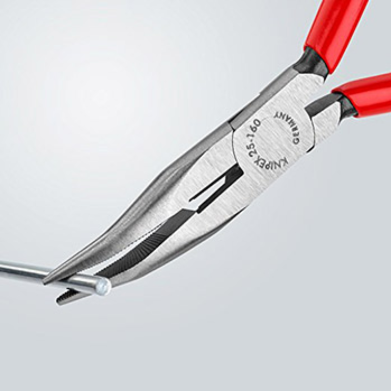 Knipex – Klešta špic kriva sa bočnim sečenjem 160mm – 25 21 160