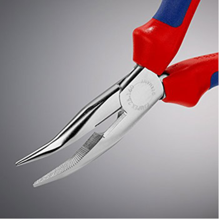 Knipex – Klešta špic kriva sa bočnim sečenjem 160mm – 25 25 160