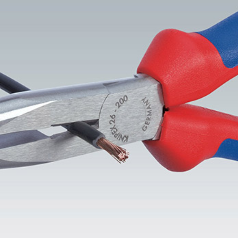 Knipex – Klešta špic prava 200mm sa mogućnošću kačenja – 26 12 200 T