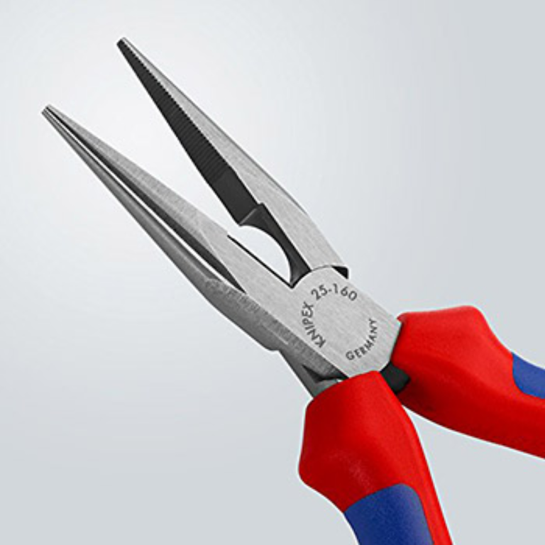 Knipex – Klešta špic prava sa bočnim sečenjem 160mm – 25 02 160