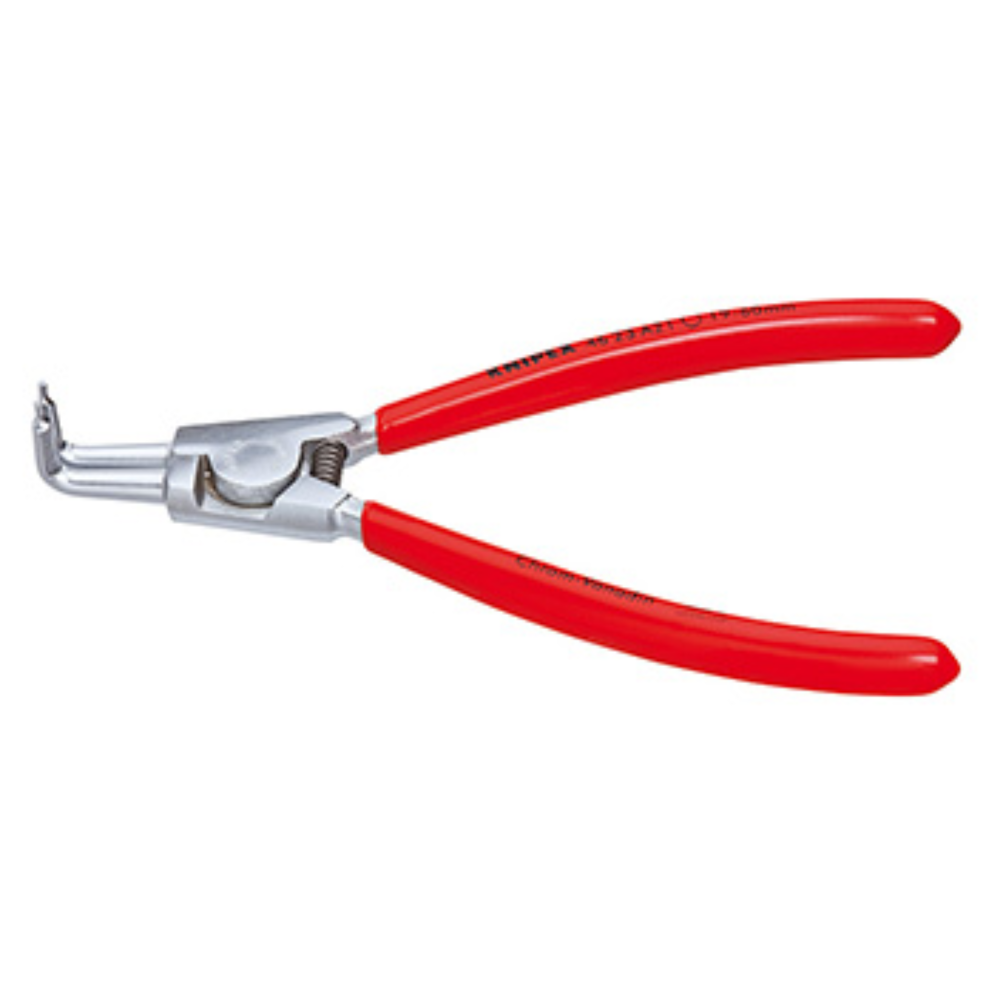 Knipex – Klešta za spoljašnje sigurnosne prstenove kriva 200mm – 46 23 A31