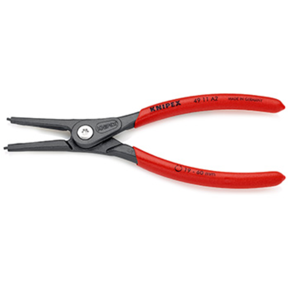 Knipex – Precizna klešta za spoljašnje sigurnosne prstenove 180mm – 49 11 A2