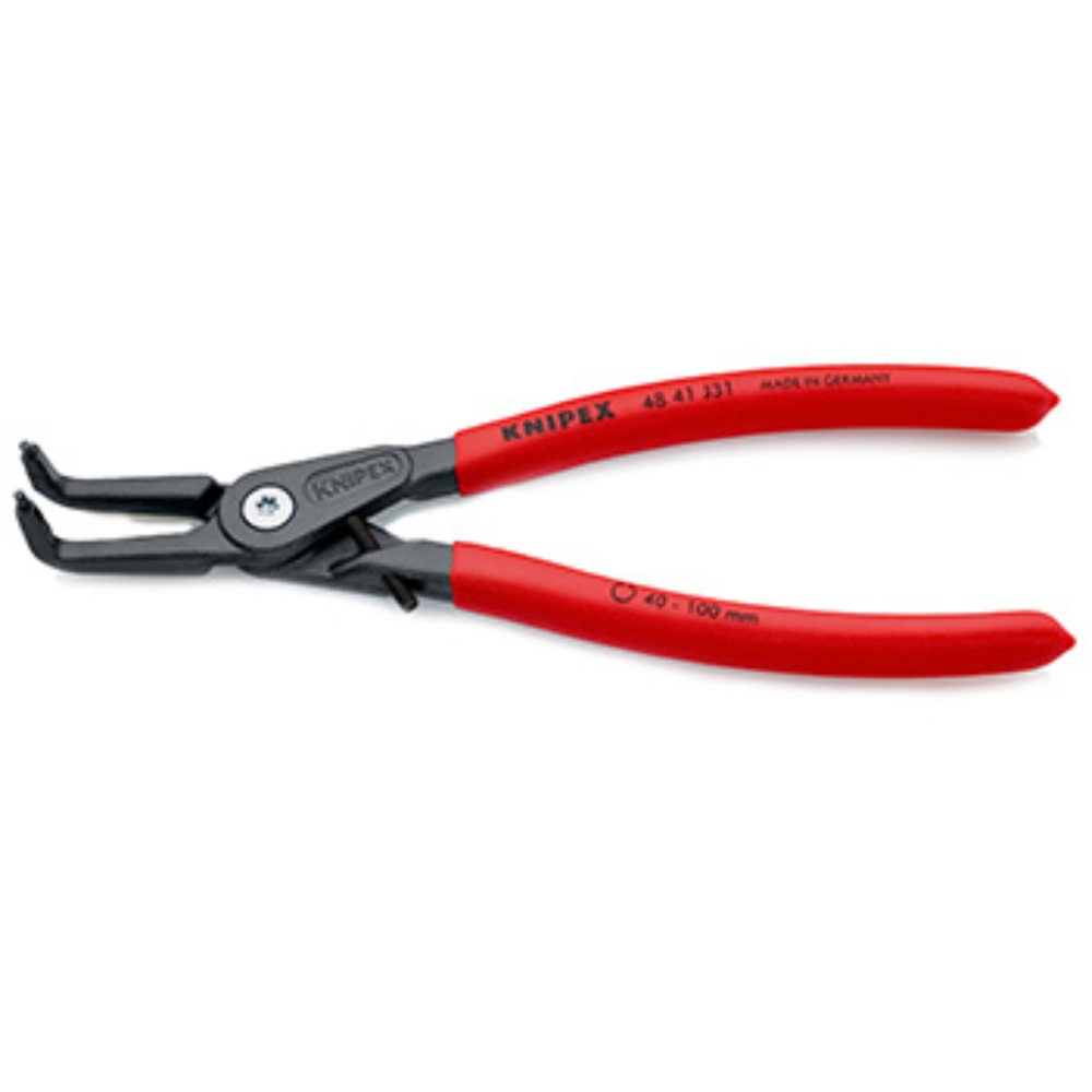 Knipex – Precizna klešta za unutrašnje sigurnosne prstenove sa graničnikom kriva 210mm – 48 41 J31