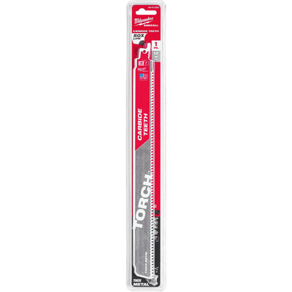 Milwaukee – List testere za metal 300 mm, 7 TPI, Bi-Metal – 48005203