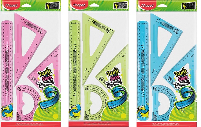 Lenjiri set 30cm Twist Flex Maxi 1/4 Maped