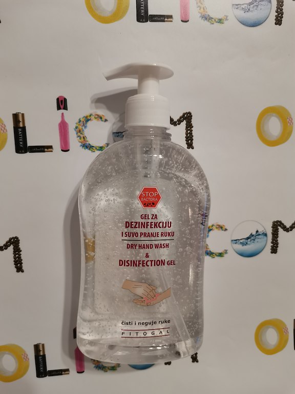 Antibakterijski gel za dezinfekciju ruku 500ml